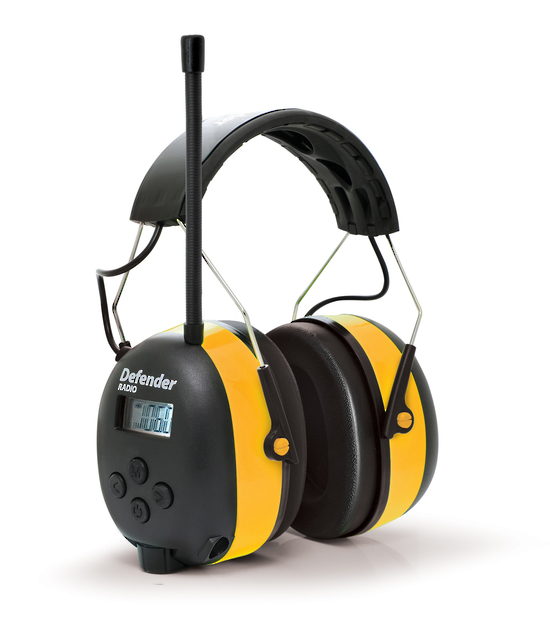 Defender AM/FM Radio Hearing Protection Class 5 | Safety Kiwi