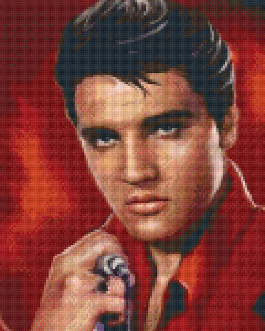Elvis Presley Nine [9] Baseplates Pixelhobby Mini mosaic Art Kit ...