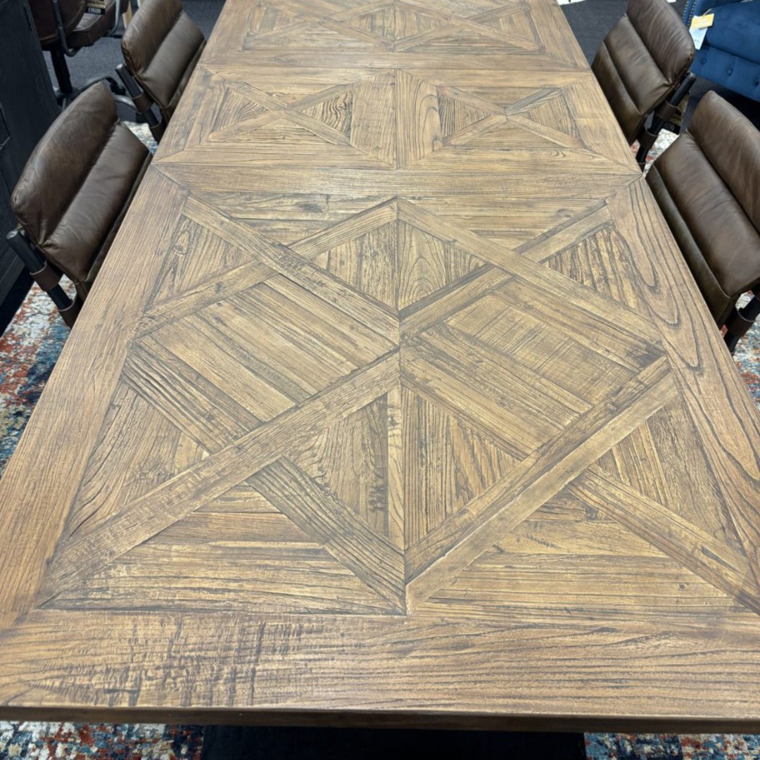 Butterfly Old Elm Extension Dining Table | Urbano Interiors