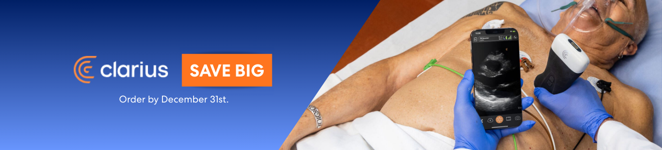 Save on Clarius HD3 Handheld Ultrasound | Capes Medical NZ