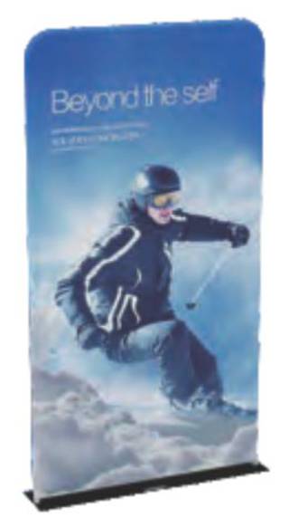 Premium Fabric Tube Banner Stands With Steel Base - Display Pro Ltd