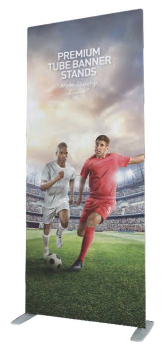 Premium Fabric Tube Banner Stands - Display Pro Ltd
