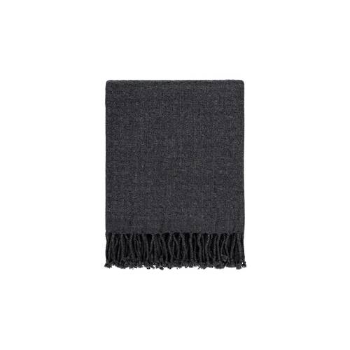 Capri Throw - Charcoal | Urbano Interiors