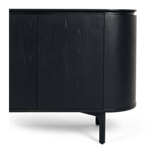 Kontur Sideboard Black Oak 200cm | Urbano Interiors