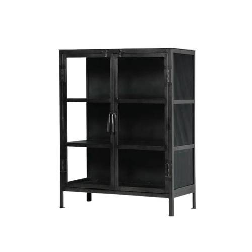 Monroe Short Glass Display Cabinet | Urbano Interiors